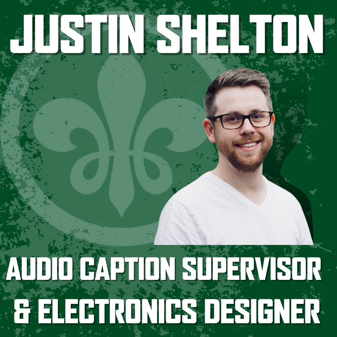 Madison Scouts Welcome Justin Shelton as Audio Caption Supervisor and Electronics Designer